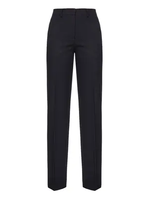 Pinko Paraguay Straight-leg Trousers - Black