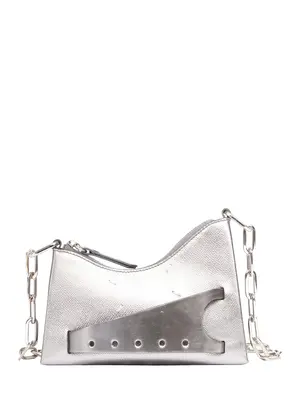 MAISON MARGIELA Snatched Hobo Bag - Silver