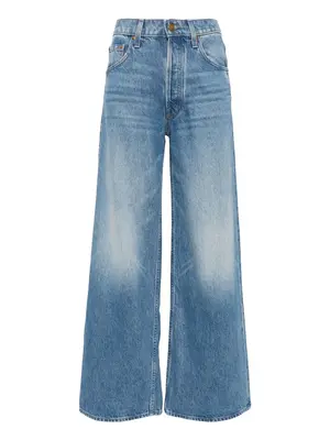 MOTHER MOTHER Recycled Cotton-Lyocell Blend Denim Jeans