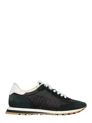 Ami Panelled Sneakers - Black