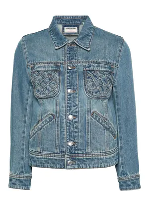Zadig&Voltaire Kioka Denim Jacket - Blue
