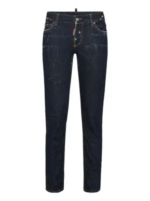 Dsquared2 Low-rise Slim-cut Jeans - Blue