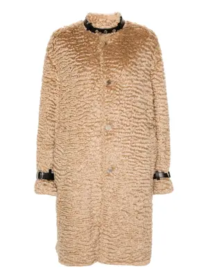 JIL SANDER Brushed Coat - Neutrals