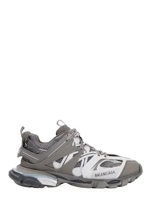 Balenciaga Track Faded-effect Sneakers - Brown
