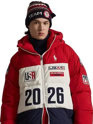 Ralph Lauren Team Usa Closing Ceremony Jacket - Rl Red Multi