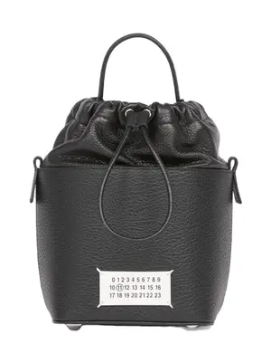 MAISON MARGIELA 5ac Small Bucket Bag - Black