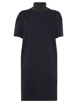 Brunello Cucinelli Chain-link Dress - Black