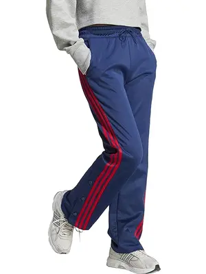 Adidas Adidas Iconic Wrapping 3-Stripes Snap Track Pants Navy