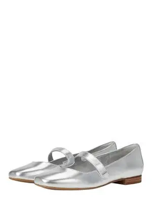 TOMS TOMS Bianca Suede Mary Jane Flats
