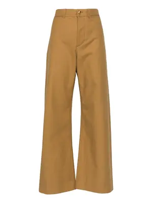 Chloé Wide-leg Trousers - Brown