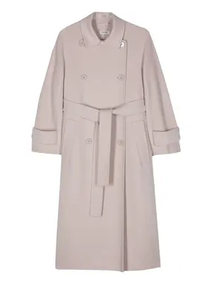 Max Mara Hester Double-breasted Coat - Neutrals