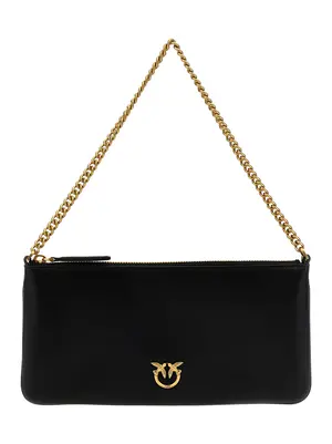 Pinko PINKO Horizontal Flat Clutch Black
