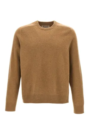MAISON MARGIELA Wool Sweater - Beige