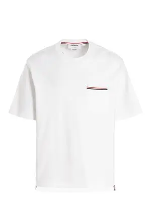 Thom Browne Pocket T Shirt - White