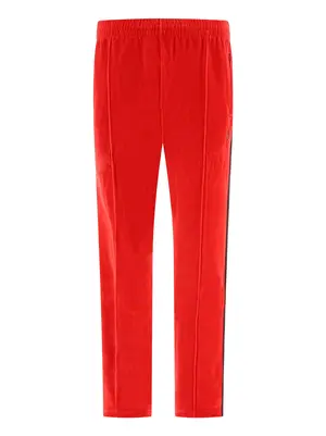 Needles Velour Track Trousers - Red