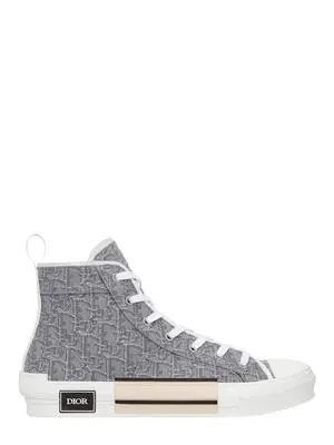 Dior B23 High-top Sneaker - Grey/white