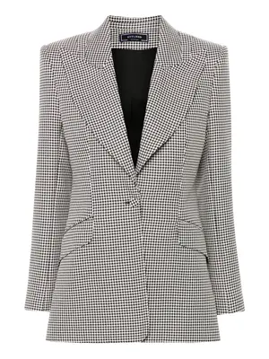 STYLAND Houndstooth Blazer