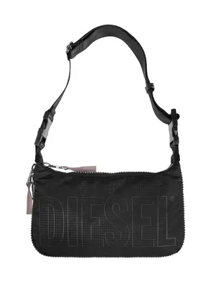 DIESEL® Zip-d Shoulder Bag - Black