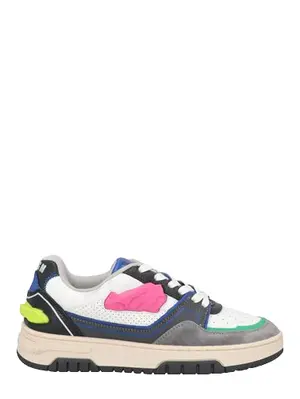 MSGM Leather Sneakers - White