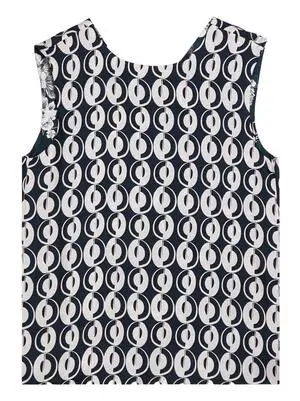 Max Mara Reversible Sleeveless Top - Blue