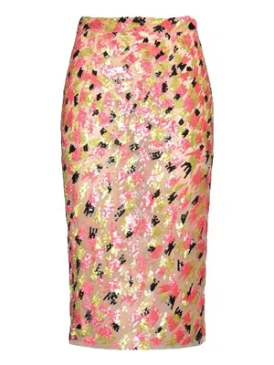 Elisabetta Franchi Midi Skirt - Pink