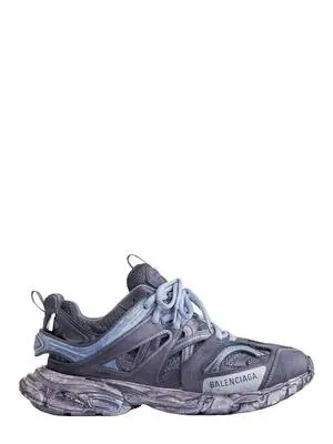 Balenciaga Track Faded Light Sneakers - Blue/purple/light Blue