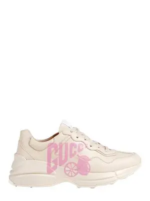 Gucci Rython Sneakers - Beige/pink