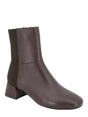 Gentle Souls By Kenneth Cole Eileen Bootie - Chocolate Leather