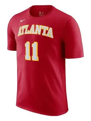 Nike Nba Atlanta Hawks Trae Young T-shirt - Red