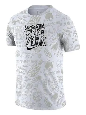 Nike Nba Courtside Rookie Of The Year T-shirt - White