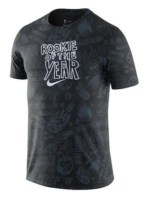 Nike Nba Courtside Rookie Of The Year T-shirt - Black