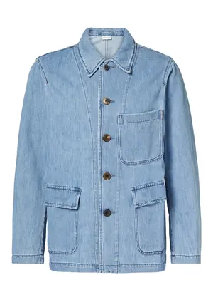 Dries Van Noten Denim Overshirt - Blue