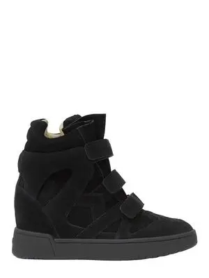 Isabel Marant High-top Wedge Sneakers - Black