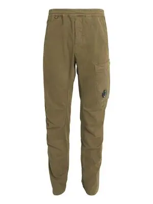 C.P. COMPANY Stretch-cotton Cargo Trousers - Green