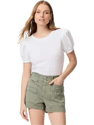 Paige Olivia Cargo Short - Green