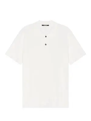 Jacquemus JACQUEMUS Le Polo Maille In White Off-white