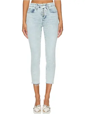 Good American Petite Skinny Jeans - Indigo649