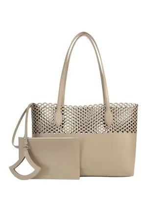 SERGIO ROSSI Sr Mermaid Tote Bag - Neutrals