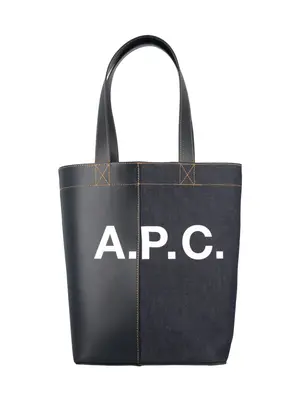 A.p.c. Axel Tote Bag - Blue