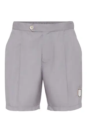 BRUNELLO CUCINELLI Brunello Cucinelli Logo Patch Bermuda Shorts