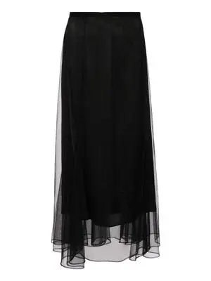JNBY Tulle Maxi Skirt - Black