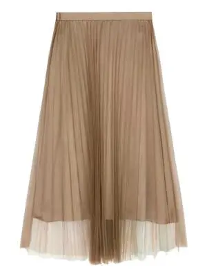 JNBY JNBY Pleated A-Line Skirt