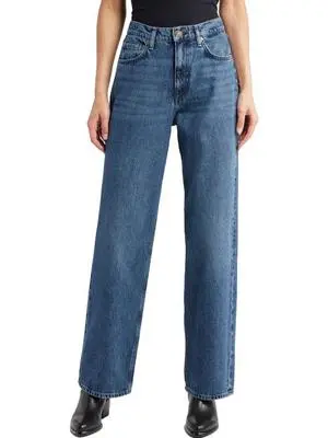 RAG & BONE Rag & Bone Shea High Rise Relaxed Straight Leg Jeans