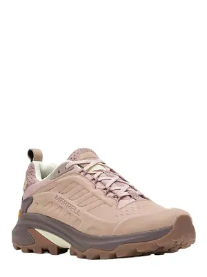 Merrell Merrell Moab Speed 2 Leather Waterproof Athletic Shoes Multi