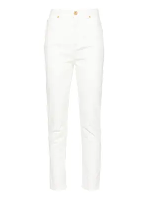 Balmain High-rise Skinny Jeans - White