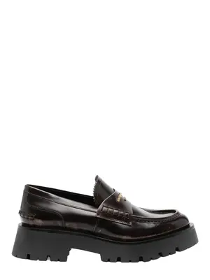 Alexander Wang Carter 45mm Mid-heel Loafers - Brown