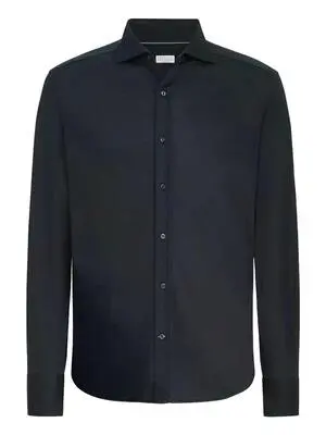 Brunello Cucinelli Long-sleeve Shirt Blue