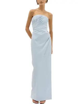 Rachel Gilbert Mira Maxi Dress - Blue