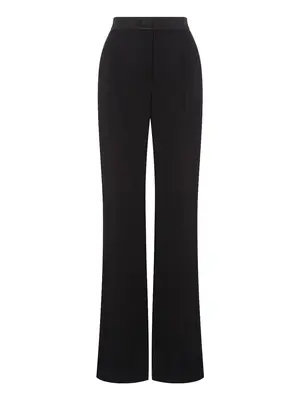 Alberta Ferretti Straight-leg Trousers - Black