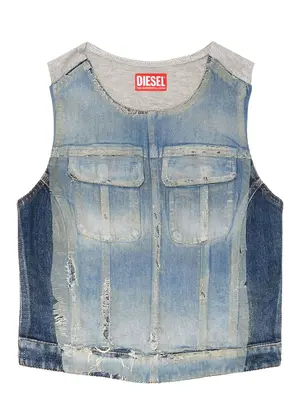 DIESEL® De-benedicta Tank Top - Blue